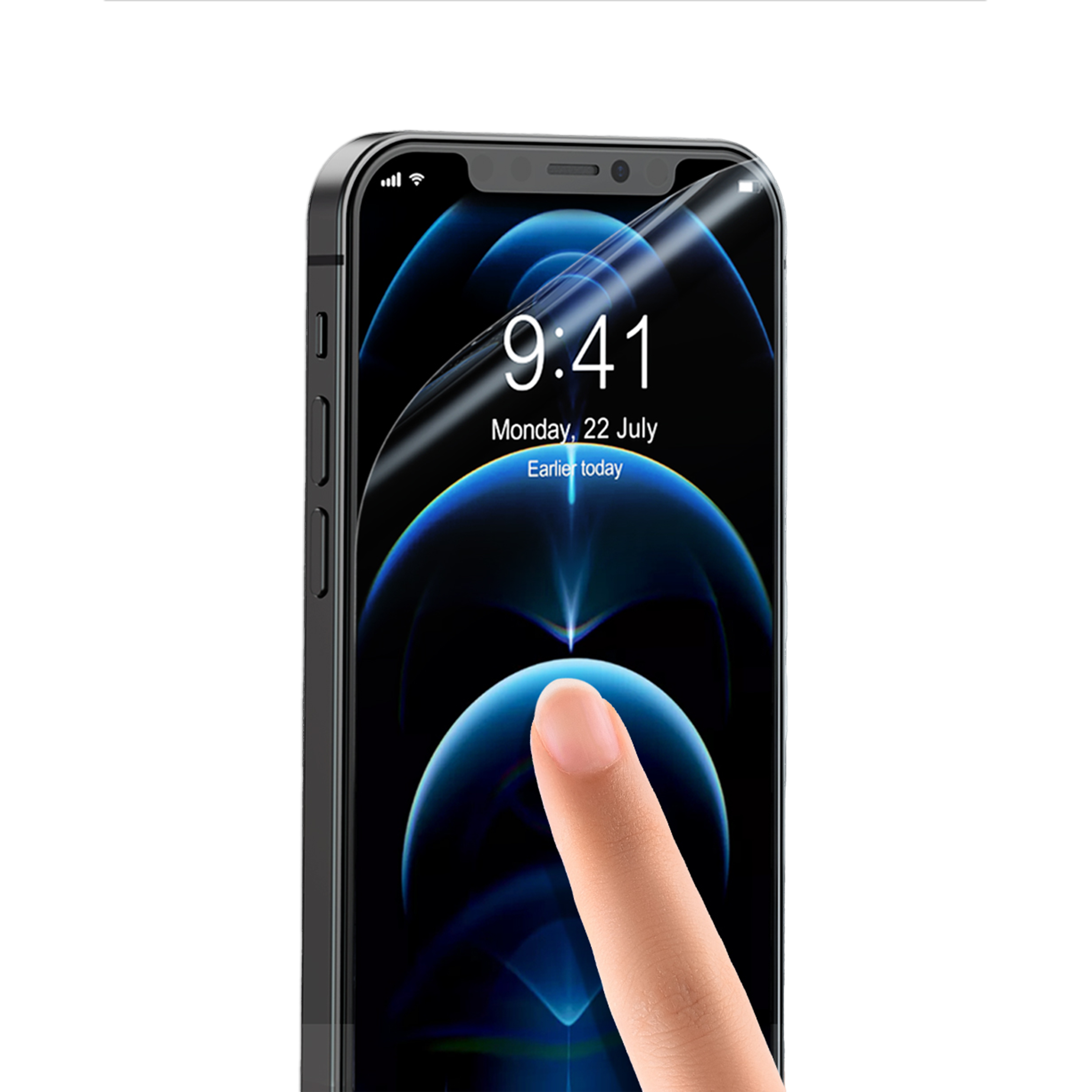 Devia Intelligent UV Protective Front Film (0.19mm) For Smartphone, Cl ...